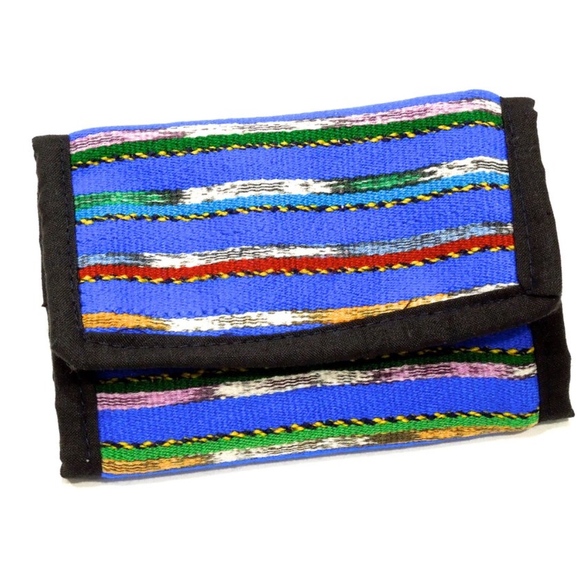 Vintage 80's Deadstock | Bags | Vtg 8s Guatemalan Hand Woven Trifold ...